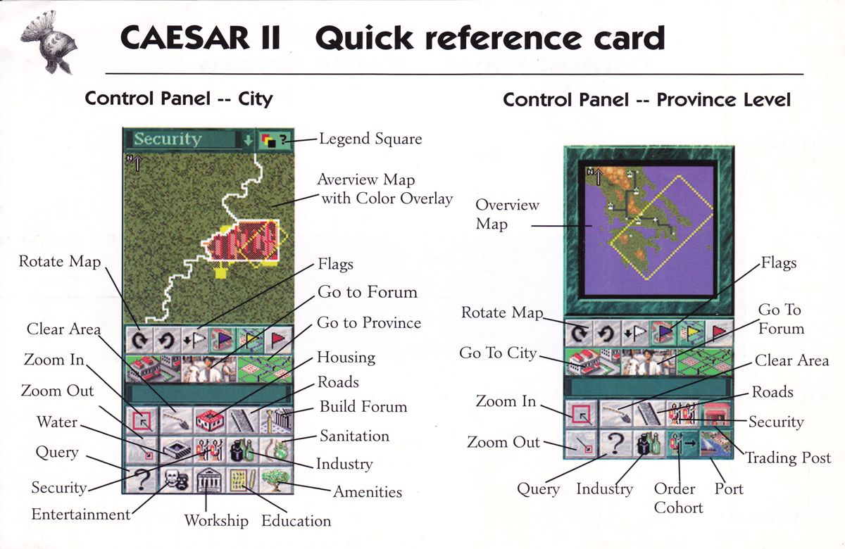 Caesar II cover or packaging material - MobyGames