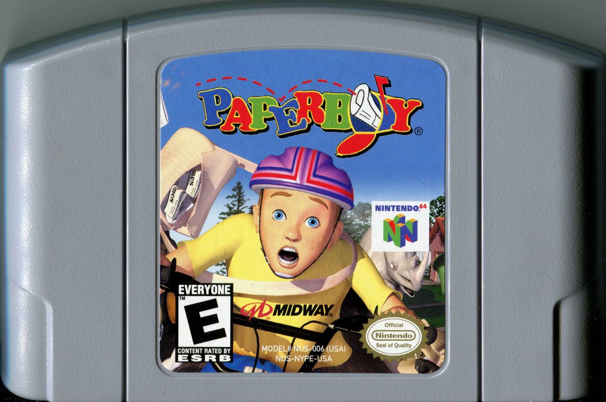 Paperboy cover or packaging material - MobyGames