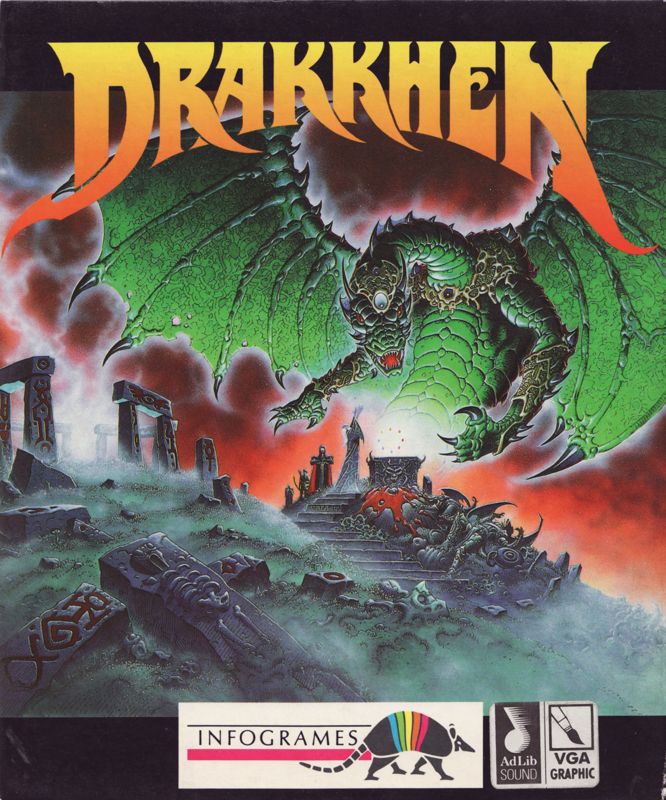 Drakkhen cover or packaging material - MobyGames