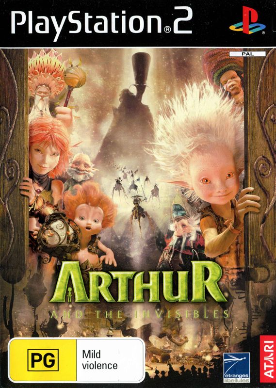 Arthur and the Invisibles: The Game cover or packaging material - MobyGames
