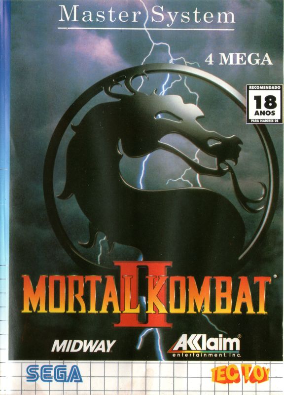 Mortal Kombat II cover or packaging material - MobyGames
