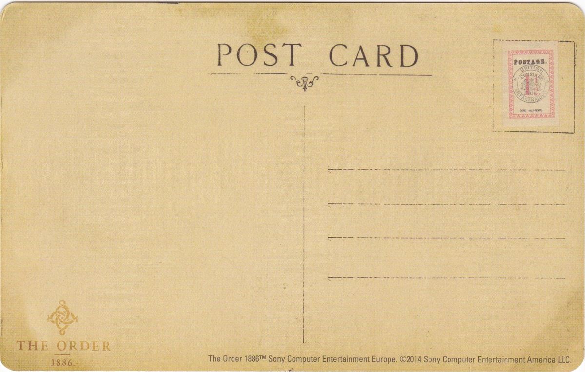 The Order: 1886 (Blackwater Edition) cover or packaging material - MobyGames