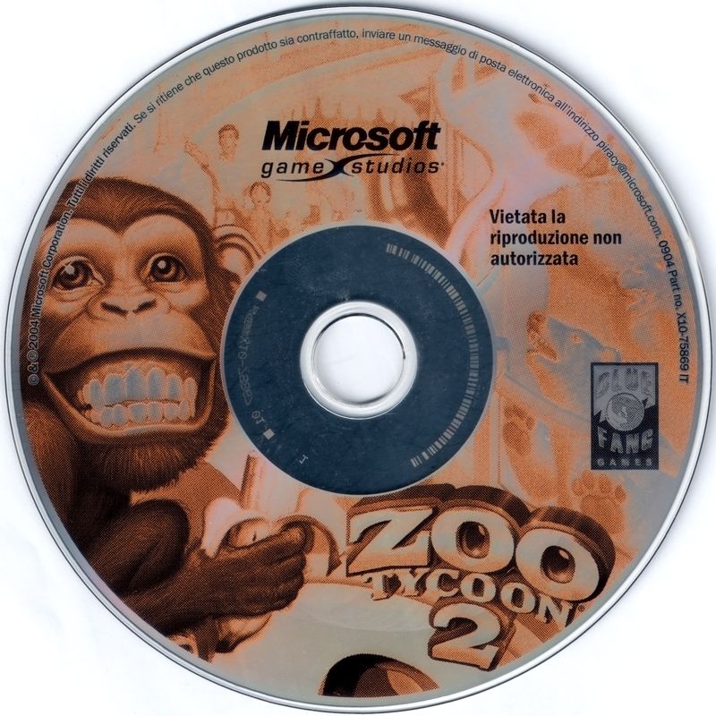 Zoo Tycoon 2 cover or packaging material - MobyGames