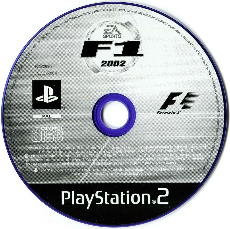 F1 2002 cover or packaging material - MobyGames