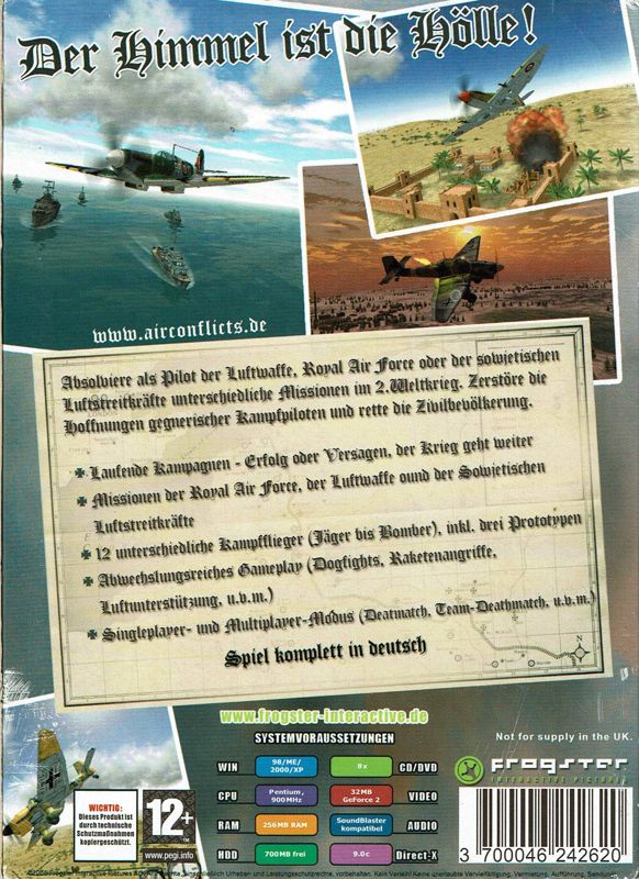 Air Conflicts: Air Battles of World War II cover or packaging material ...