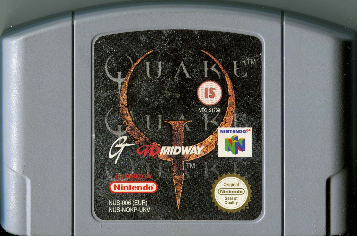 Quake cover or packaging material - MobyGames