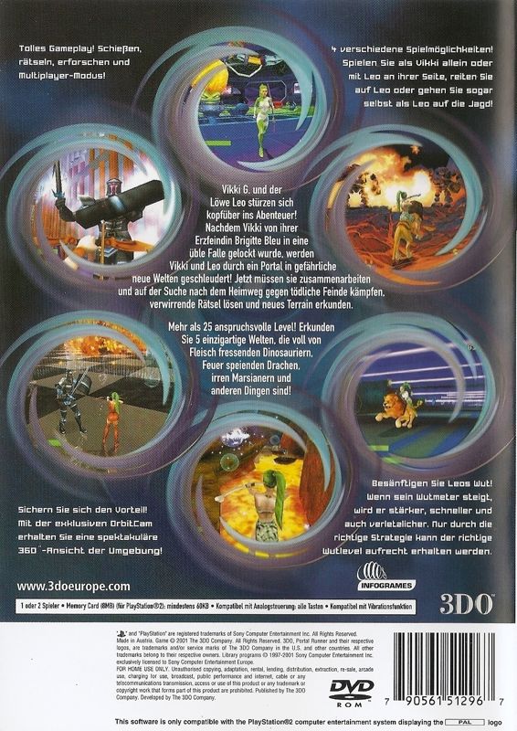 Portal Runner cover or packaging material - MobyGames