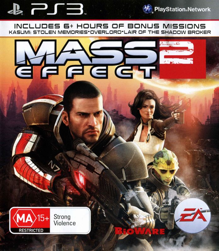Mass Effect 2 cover or packaging material - MobyGames