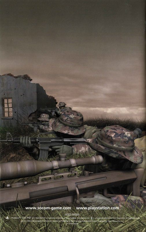 SOCOM: U.S. Navy SEALs cover or packaging material - MobyGames