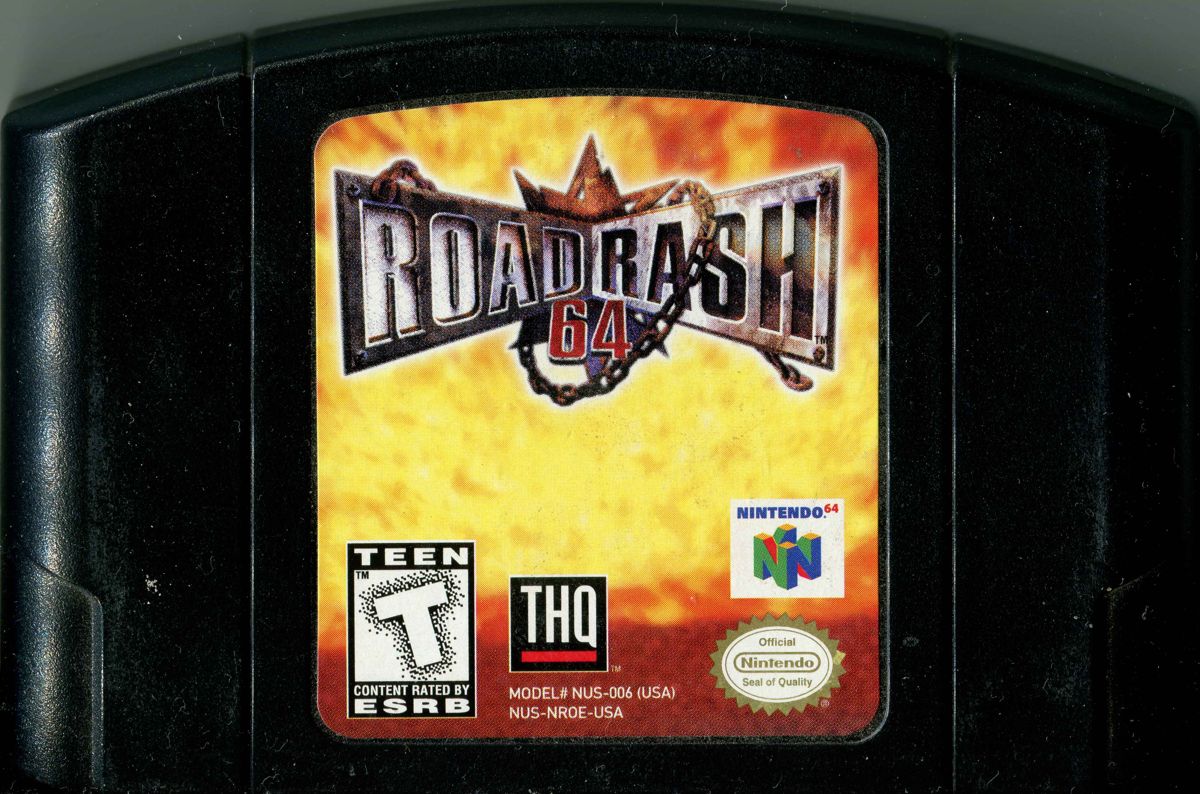 Road Rash 64 cover or packaging material - MobyGames