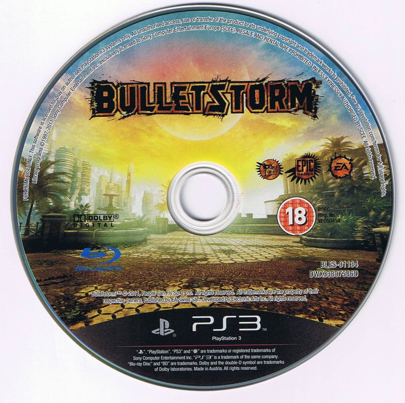 Bulletstorm cover or packaging material - MobyGames
