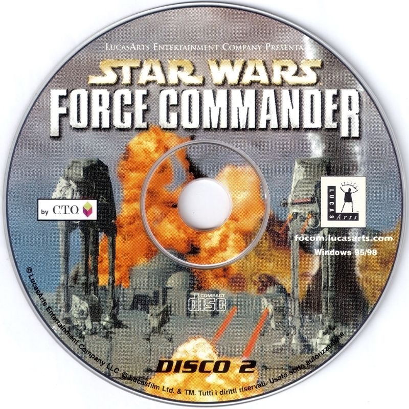 Star Wars: Force Commander cover or packaging material - MobyGames