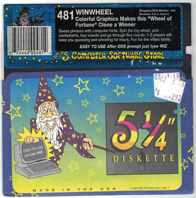 WINWHEEL (1991) - MobyGames