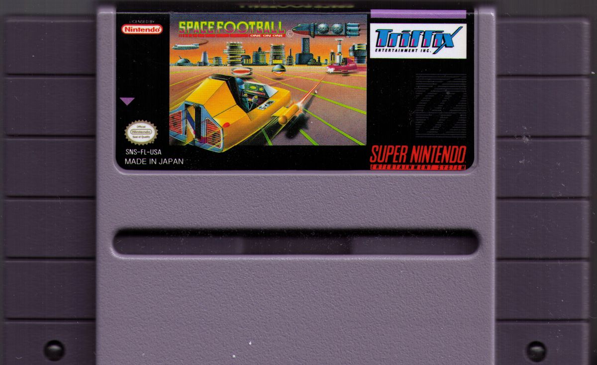 Space Football: One on One cover or packaging material - MobyGames