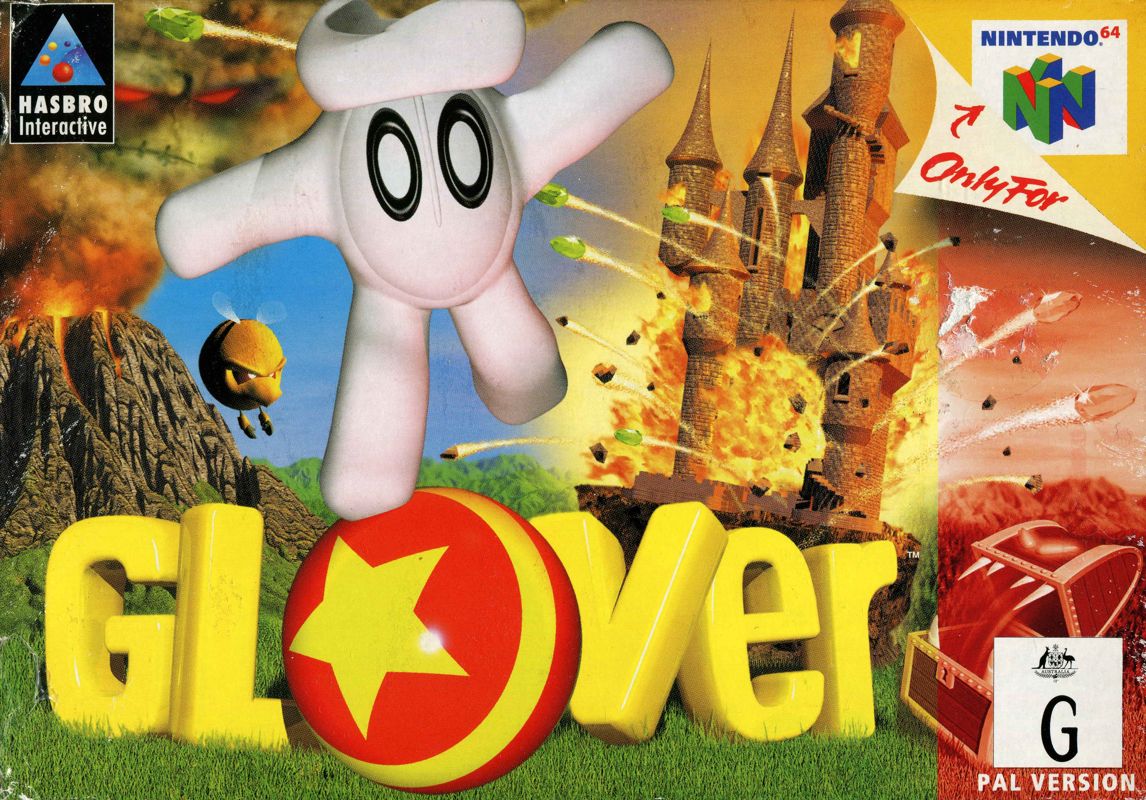 Glover cover or packaging material - MobyGames