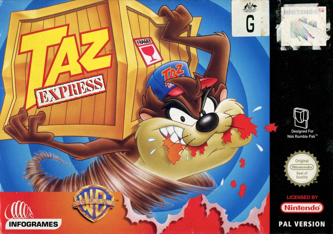 Taz Express cover or packaging material - MobyGames