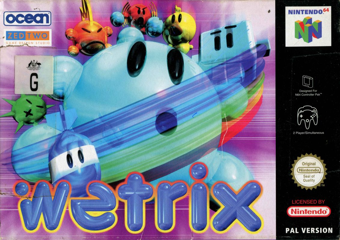 Wetrix cover or packaging material - MobyGames