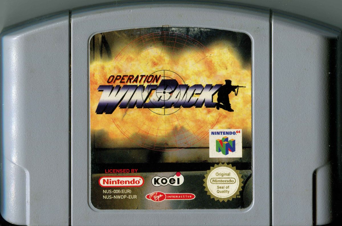 WinBack: Covert Operations cover or packaging material - MobyGames