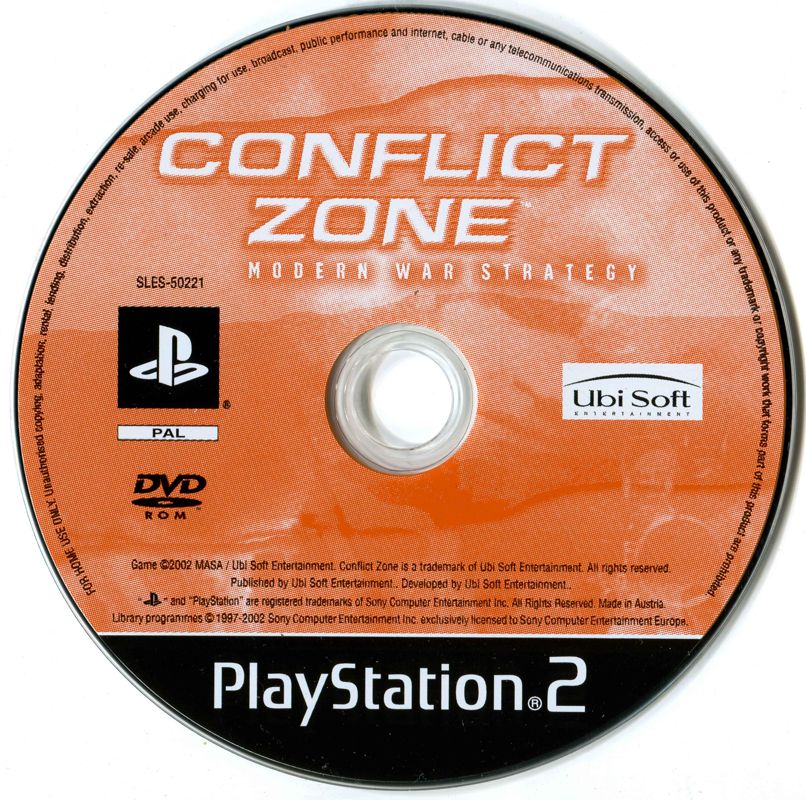 Conflict Zone cover or packaging material - MobyGames