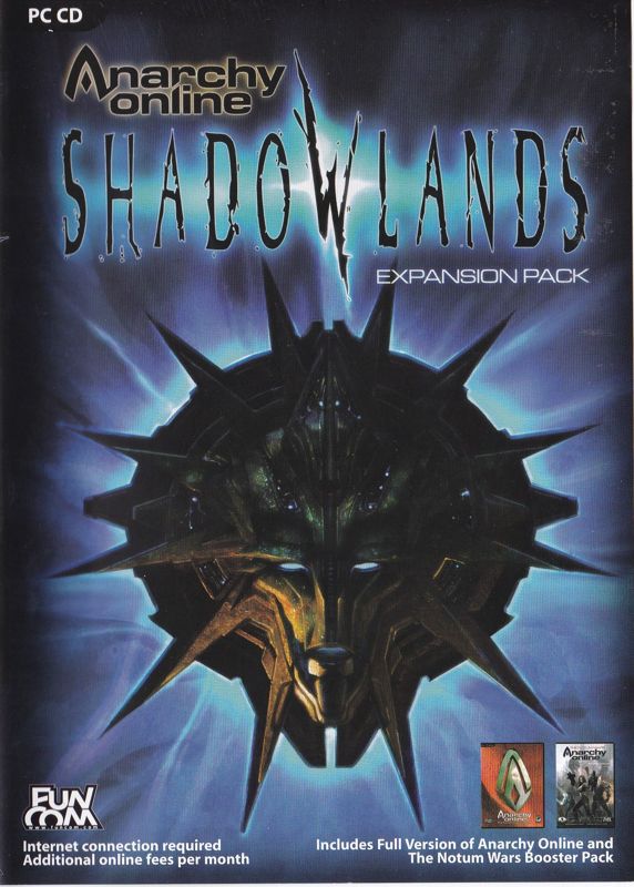 Anarchy Online: Shadowlands cover or packaging material - MobyGames