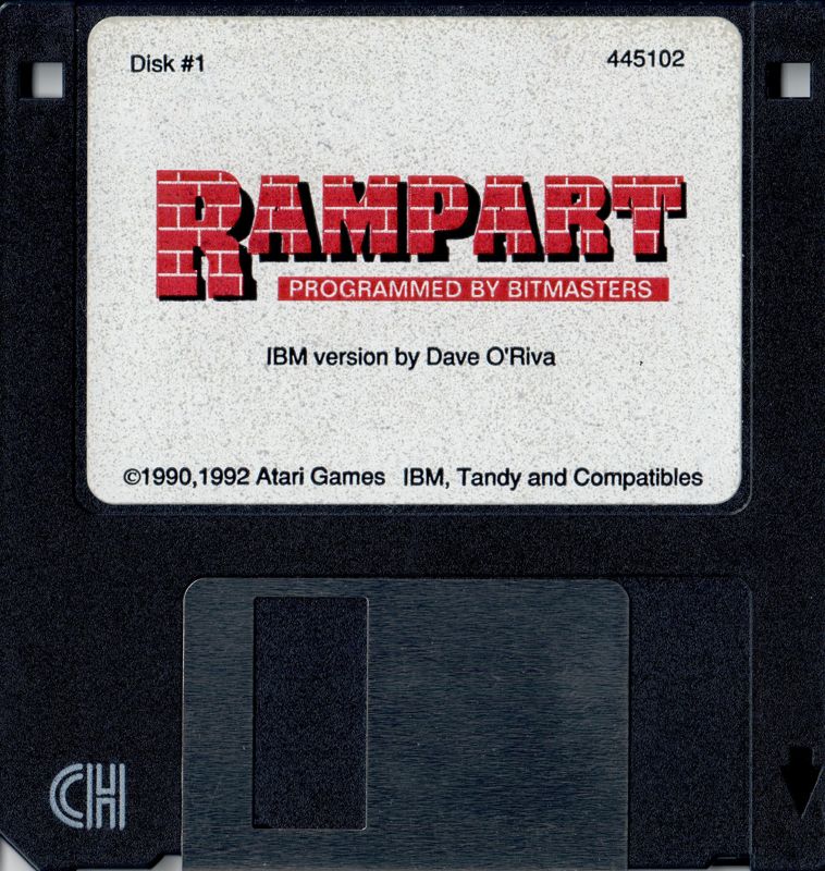 Rampart cover or packaging material - MobyGames