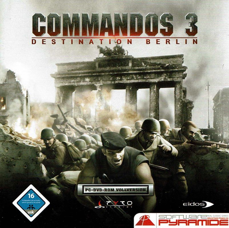 Commandos 3: Destination Berlin cover or packaging material - MobyGames