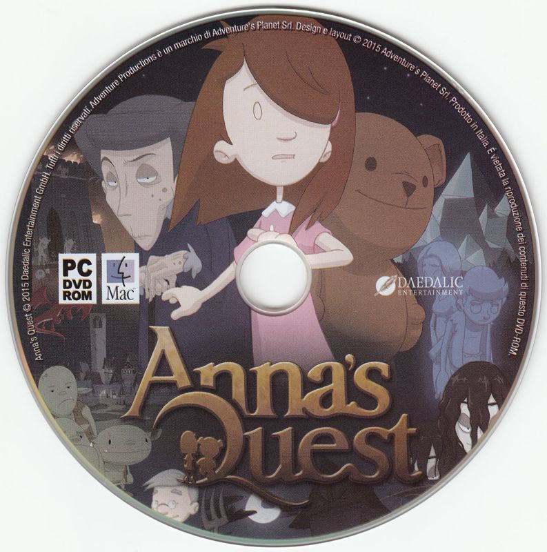 Anna's Quest cover or packaging material - MobyGames
