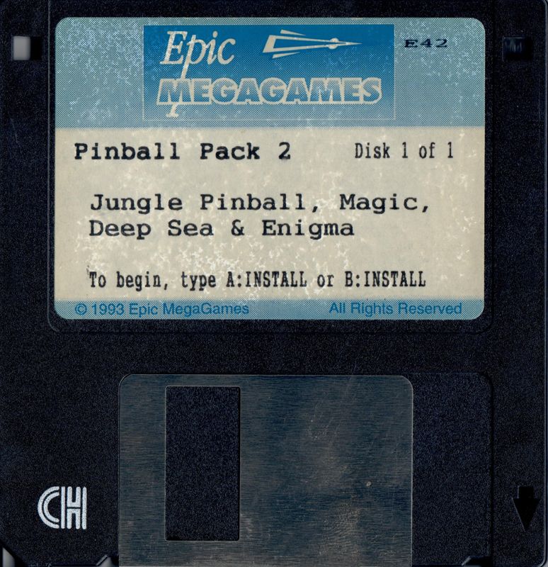 Epic Pinball cover or packaging material - MobyGames