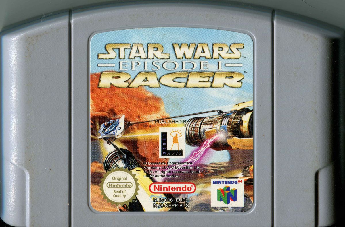 Star Wars: Episode I - Racer cover or packaging material - MobyGames