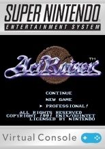 ActRaiser cover or packaging material - MobyGames