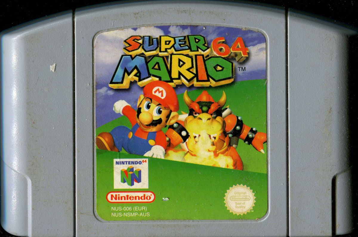 Super Mario 64 cover or packaging material - MobyGames