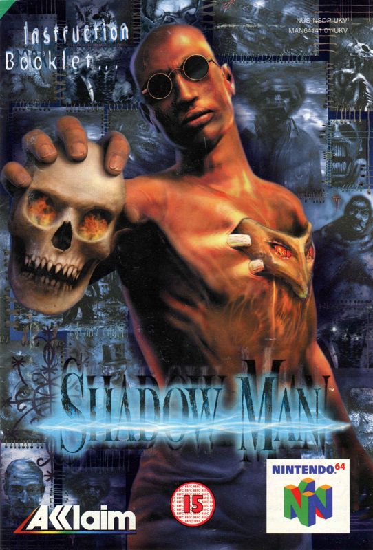 Shadow Man cover or packaging material - MobyGames