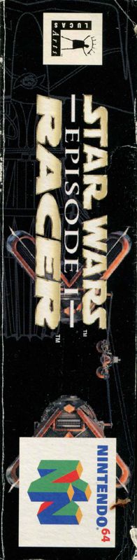 Star Wars: Episode I - Racer cover or packaging material - MobyGames