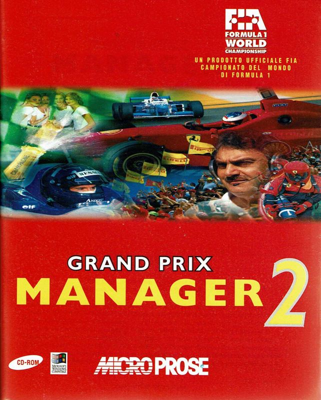Grand Prix Manager 2 cover or packaging material - MobyGames
