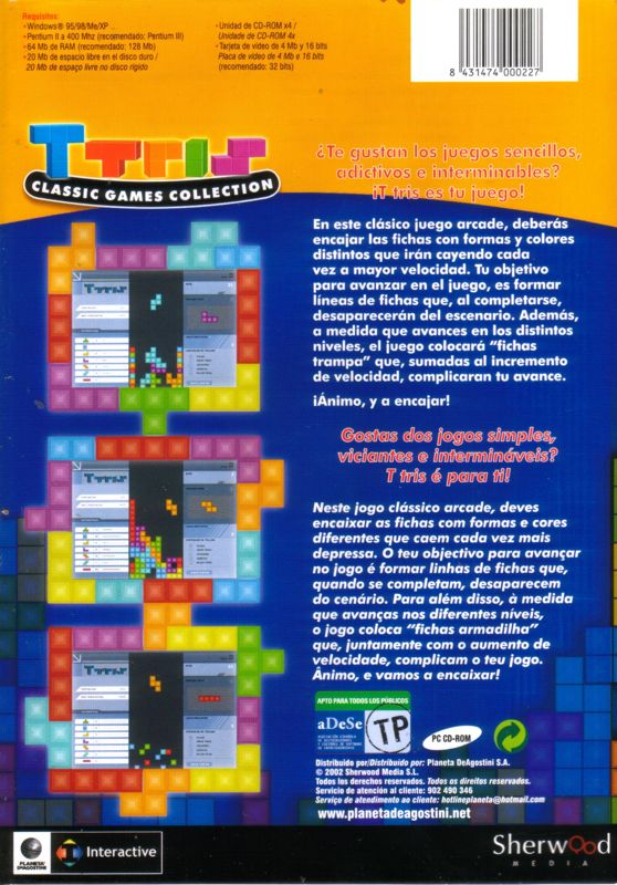 Ttris cover or packaging material - MobyGames