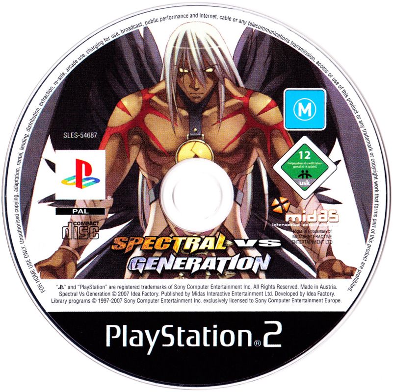 Spectral VS Generation cover or packaging material - MobyGames