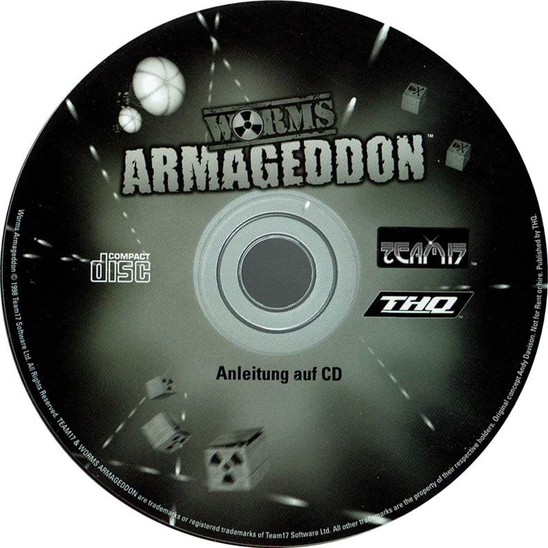 Worms: Armageddon cover or packaging material - MobyGames