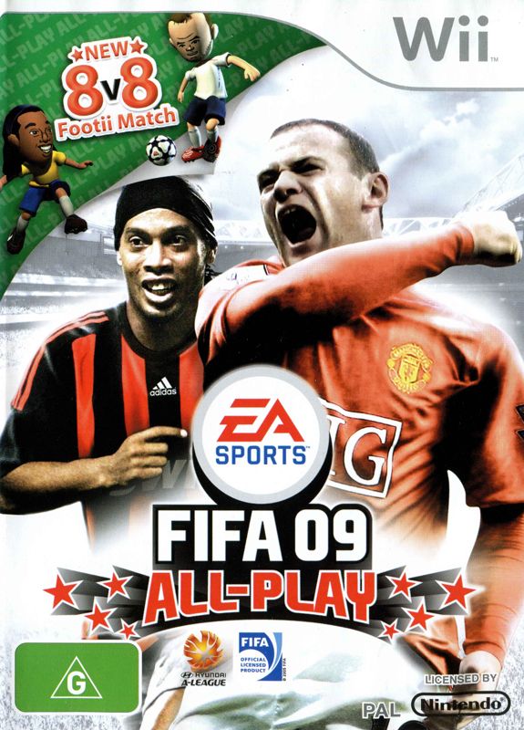 FIFA Soccer 09 All-Play cover or packaging material - MobyGames