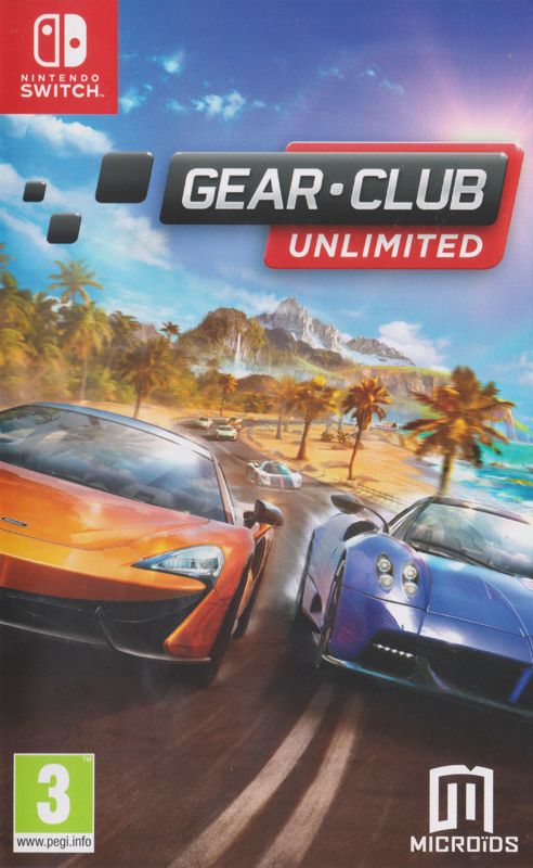 Gear.Club Unlimited cover or packaging material - MobyGames
