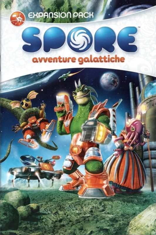 Spore: Galactic Adventures cover or packaging material - MobyGames