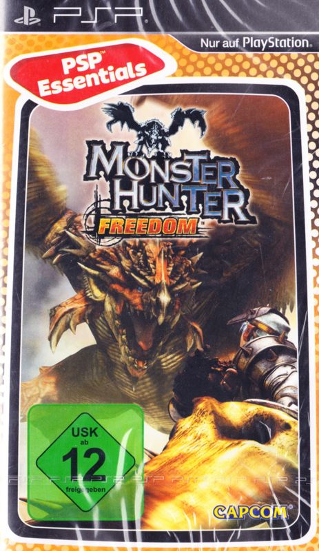 Monster Hunter: Freedom cover or packaging material - MobyGames