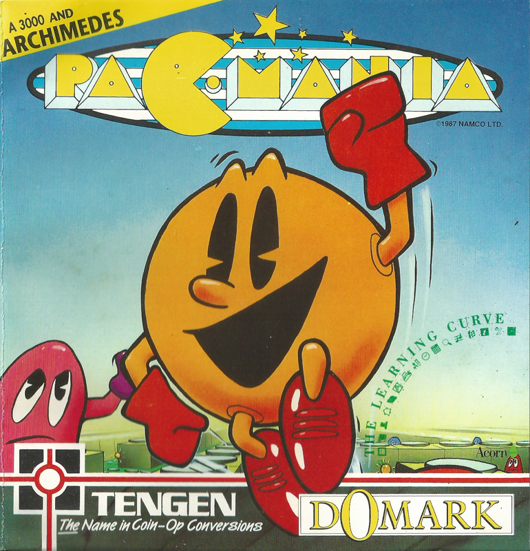 Pac-Mania cover or packaging material - MobyGames