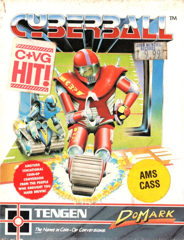 Cyberball cover or packaging material - MobyGames