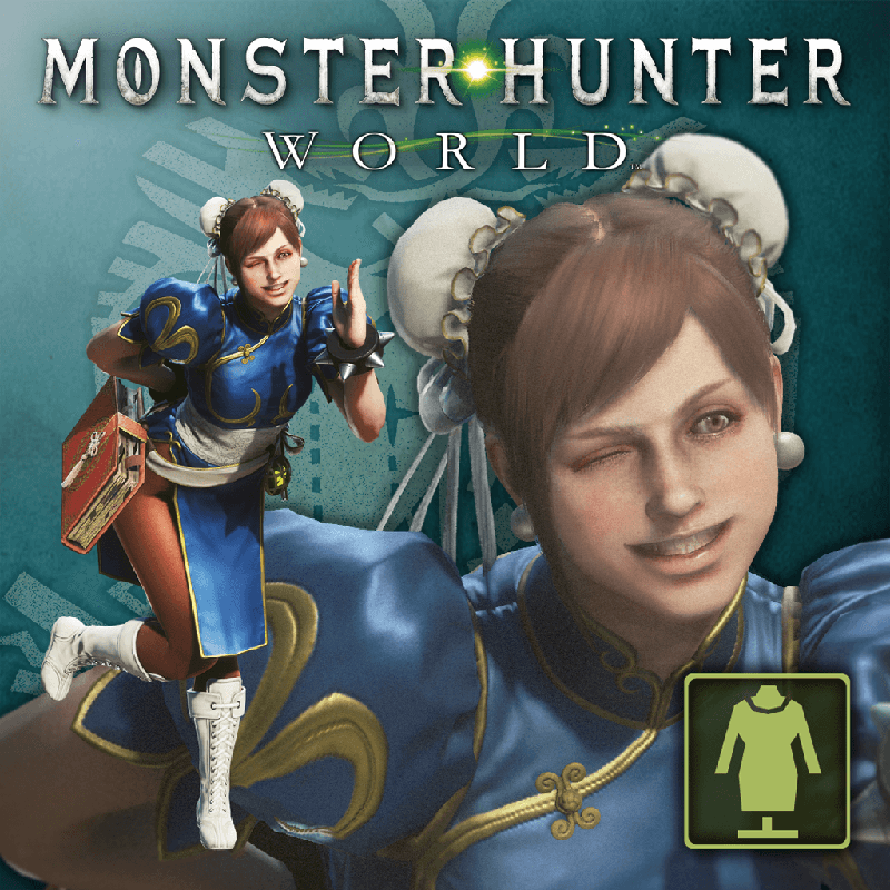 Monster Hunter: World - The Handler's Chun-Li Costume - MobyGames