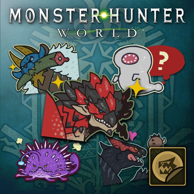 Monster Hunter: World - Sticker Set: Classic Monsters Set promo art ...
