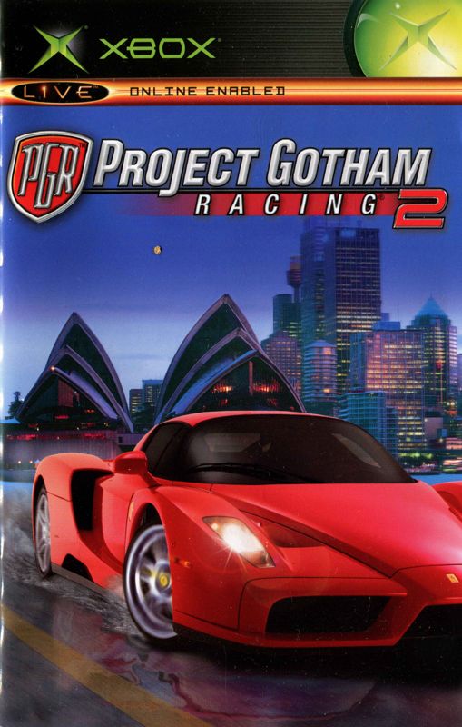 Project Gotham Racing 2 cover or packaging material - MobyGames