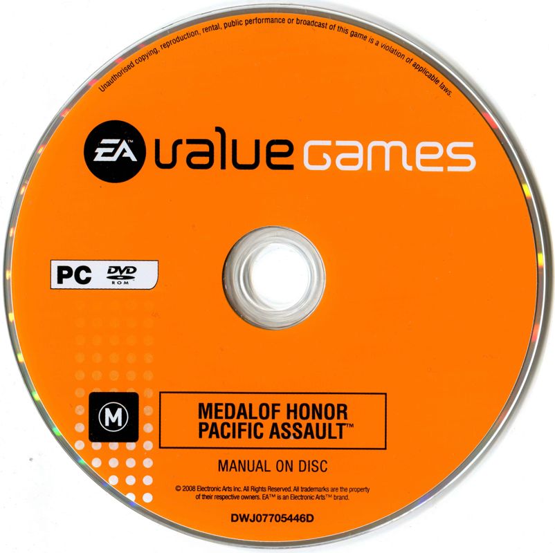Medal of Honor: Pacific Assault cover or packaging material - MobyGames