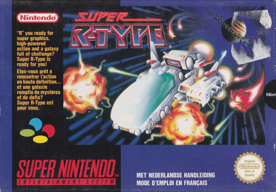 Super R-Type cover or packaging material - MobyGames