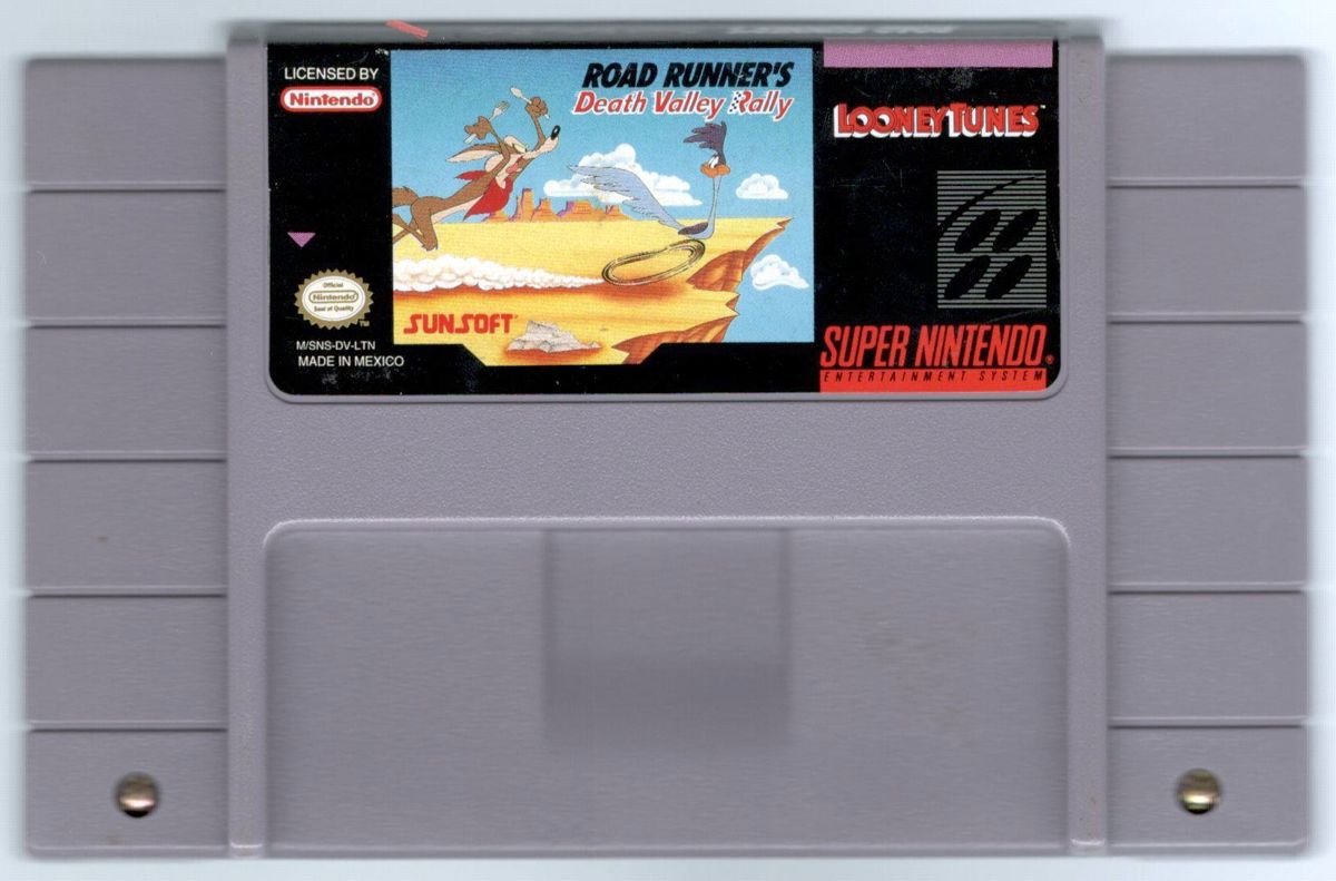Road Runner's Death Valley Rally cover or packaging material - MobyGames