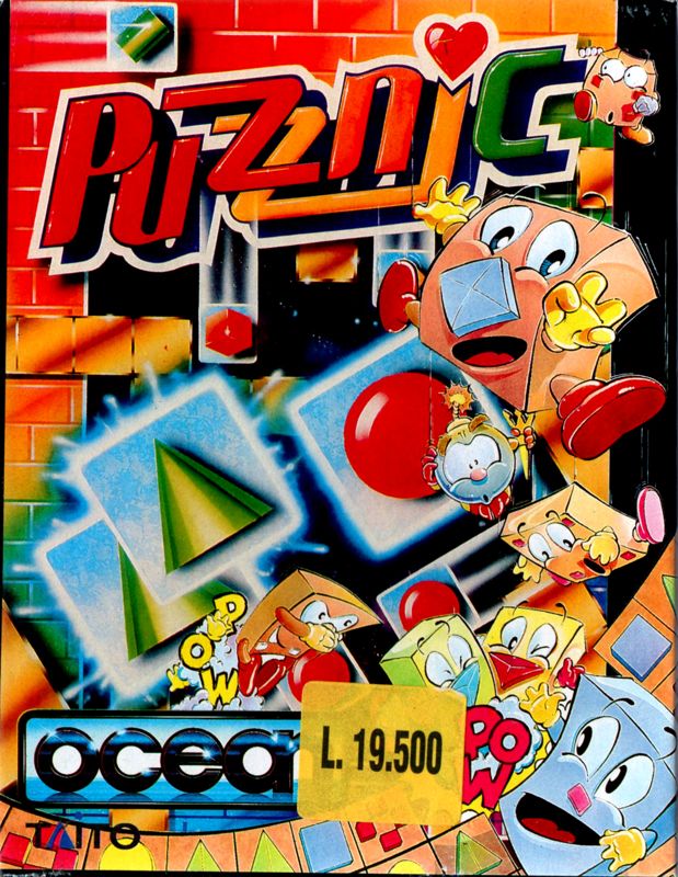 Puzznic credits (Amstrad CPC, 1990) - MobyGames